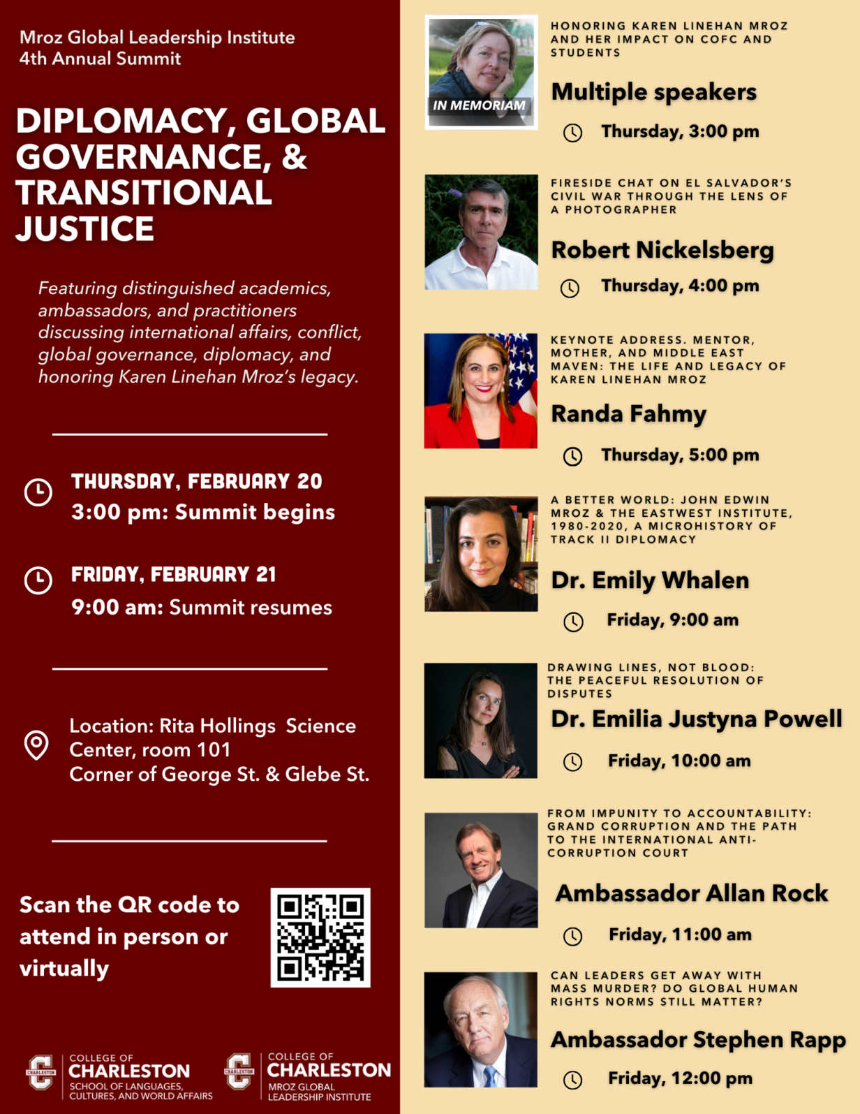 2025 Summit “Diplomacy, Global Governance & Transitional Justice ...